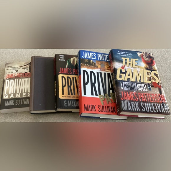 Arrow | Other | James Patterson Set Of 5 Of The Private Series Books ...